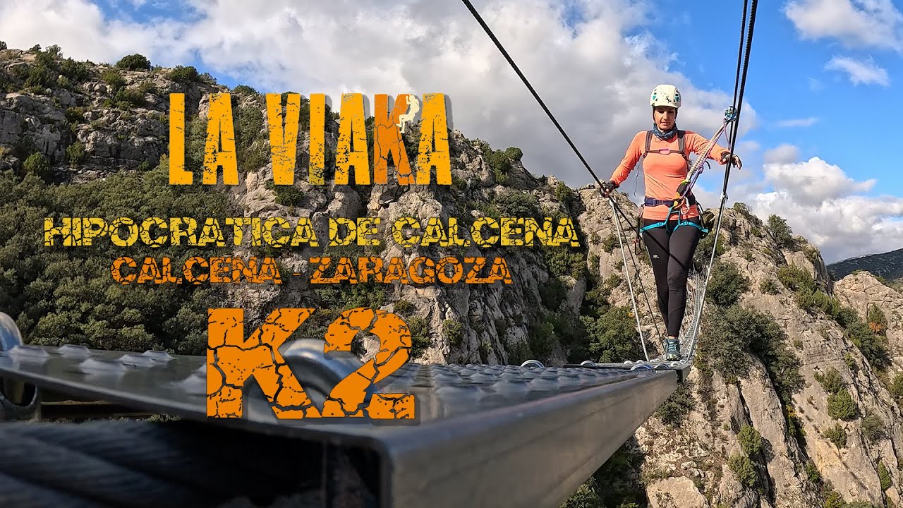 HIPOCRÁTICA de CALCENA K2 - La Viaka - #viaferrata #calcena #express # ...