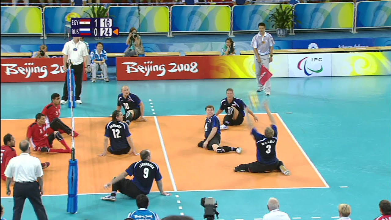 Men's Sitting Volleyball Bronze Medal Match - Beijing 2008 Paralympic ...