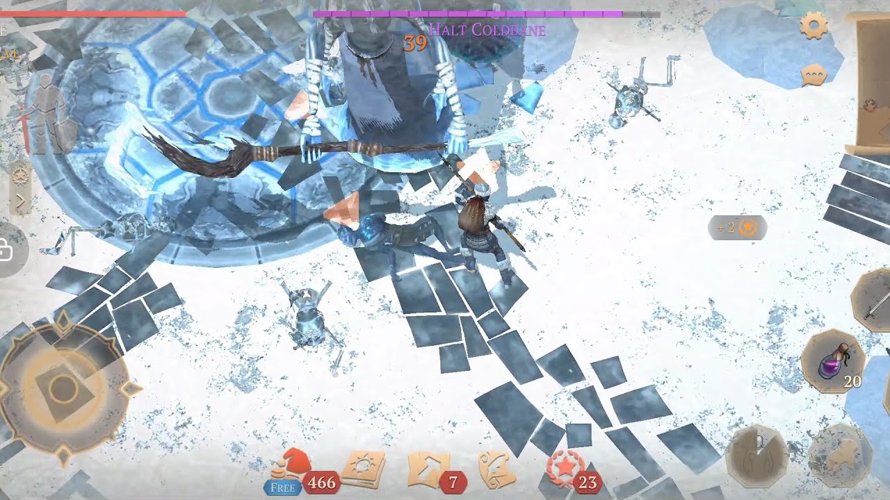 Grim Soul - Halberd + Potion of Luck Vs. Legendary Halt Coldbane - YouTube