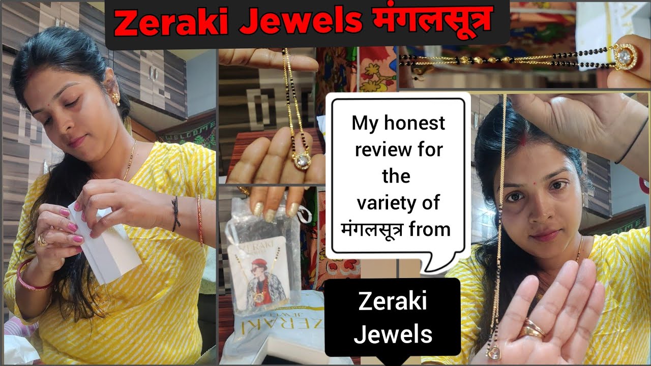 Zeraki Jewels Review 🤩Variety of beautiful design मंगलसूत्र 😍 ...