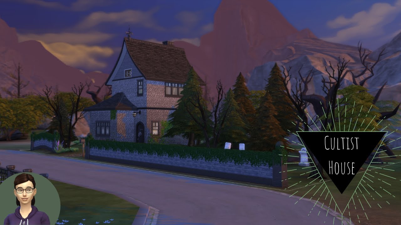 Cultist House - Sims 4 Speed Build - YouTube