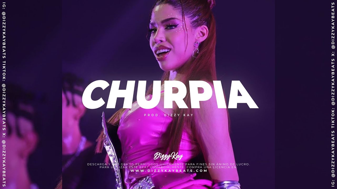 CHURPIA | Dani Flow x Bellakath x Yeri Mua | Pista de Reggaeton ...