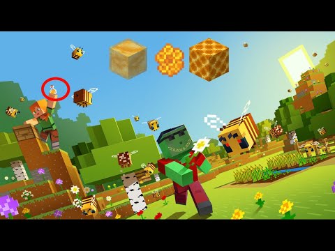 A Comprehensive Guide To The Buzzy Bees Update | Minecraft - YouTube