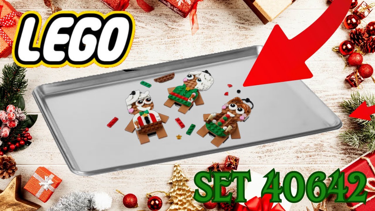 LEGO Gingerbread Ornaments #40642 - YouTube