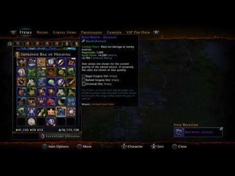 Neverwinter Lucky Gond RNG Boreworm - YouTube