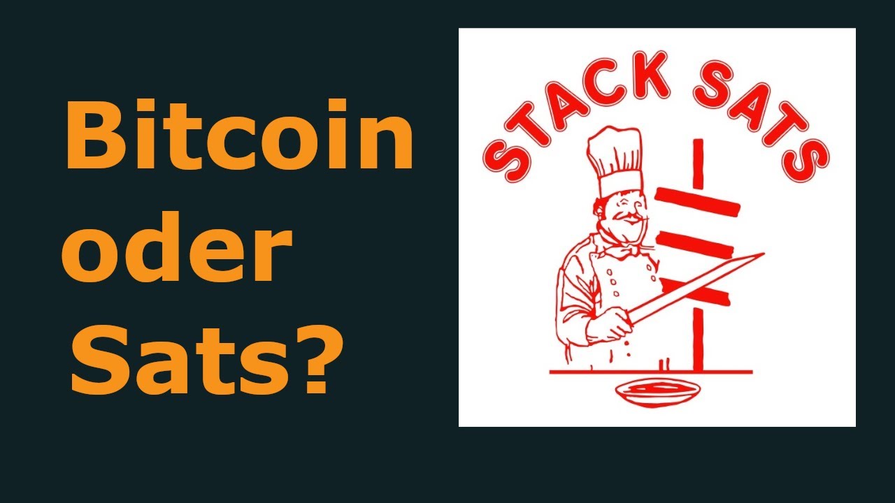 DER CENT DES BITCOIN: Was sind Satoshi / Sats? - YouTube