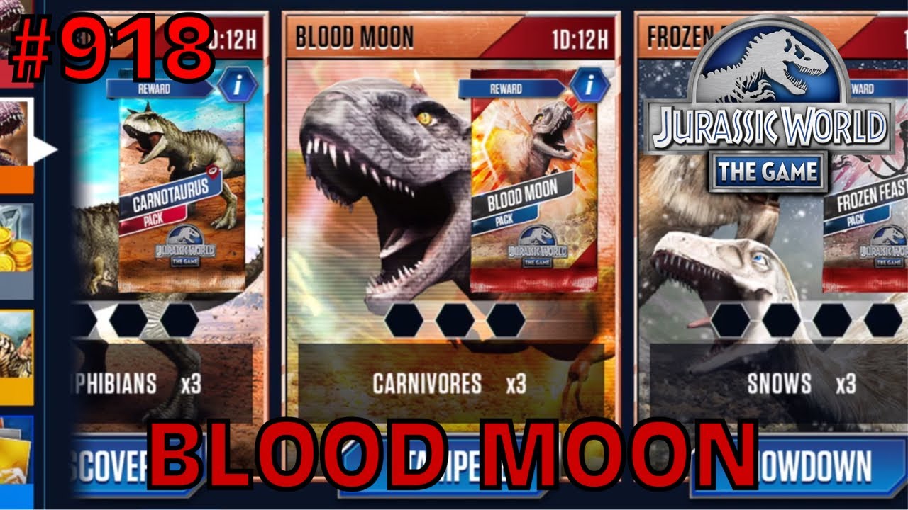 Blood Moon - Jurassic World: The Game - EP 918 - YouTube