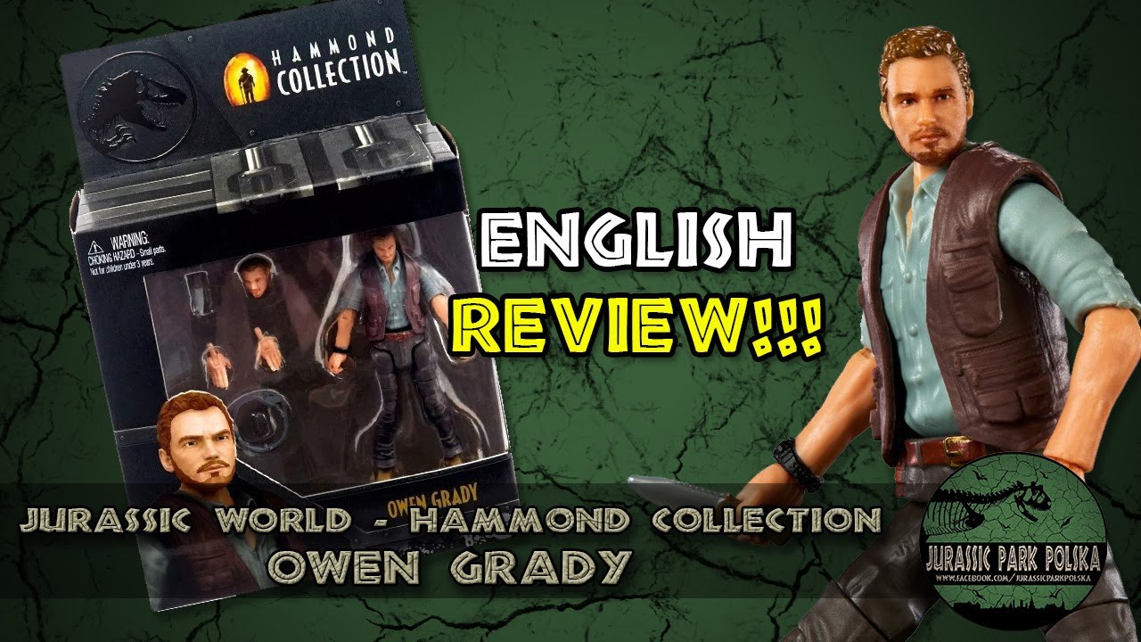 🇬🇧 REVIEW: Jurassic World - Hammond Collection: Owen Grady - First ...