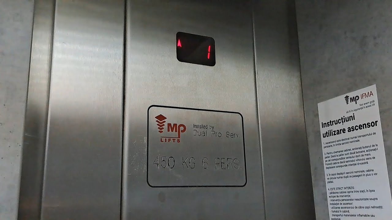 2000s MacPuarsa Traction elevators @ Hotel Modern, Mamaia, Constanța ...