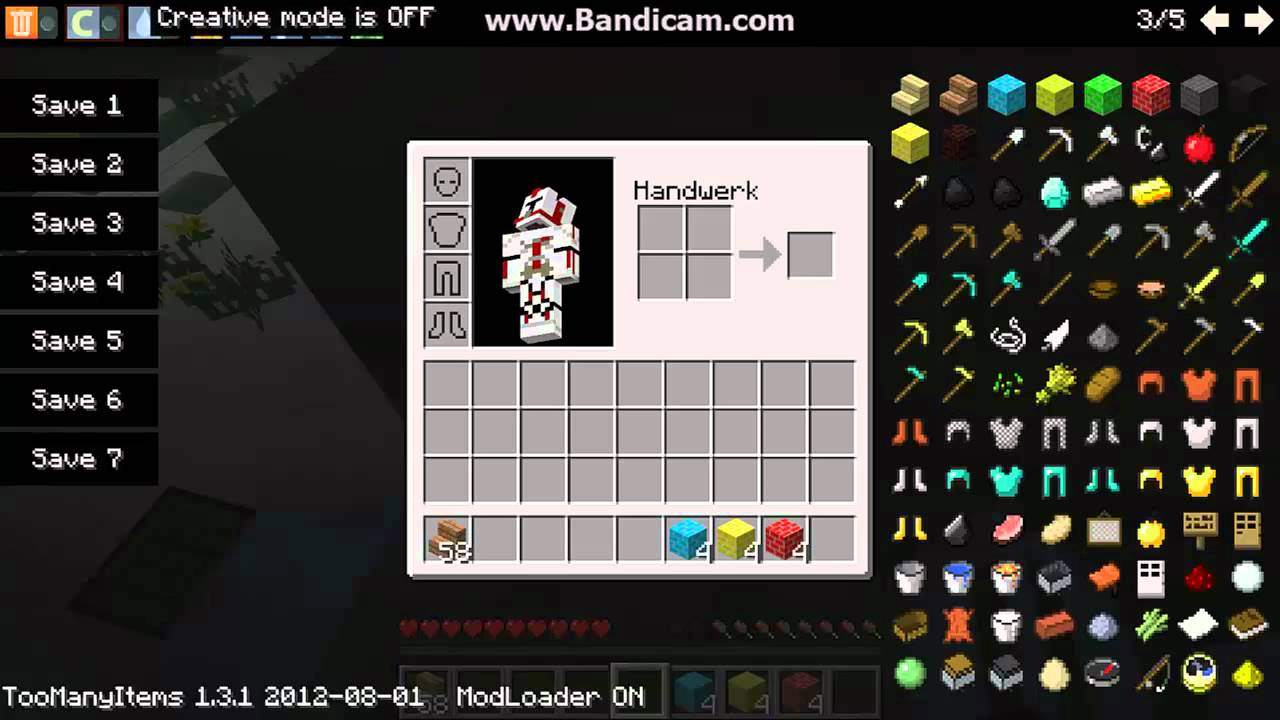 Minecraft mod mobrick [1.3.1] - YouTube