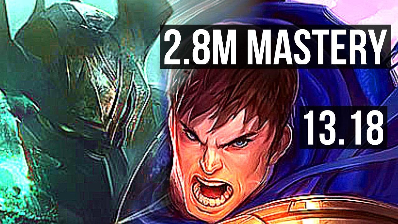 Morde Vs Garen Top 2 8m Mastery 7 Solo Kills Godlike 300 Games