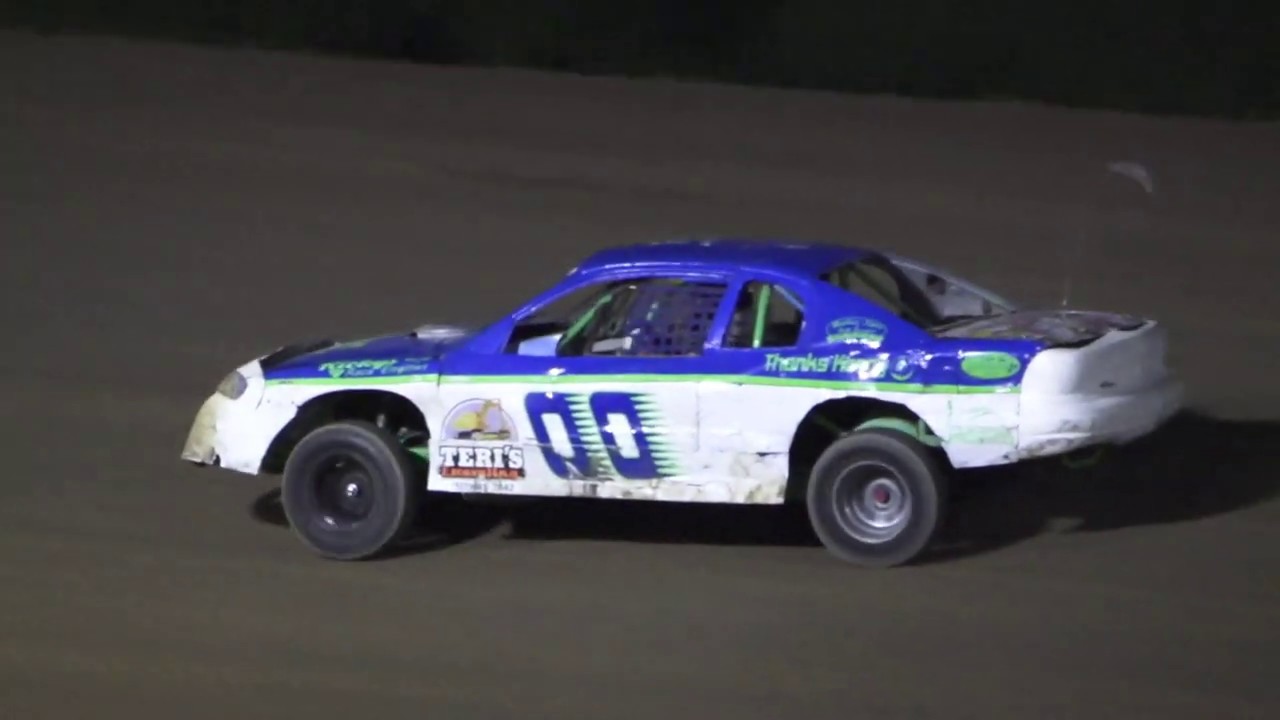 Street Stock B Feature #2 at Crystal Motor Speedway, Michigan on 09-01 ...
