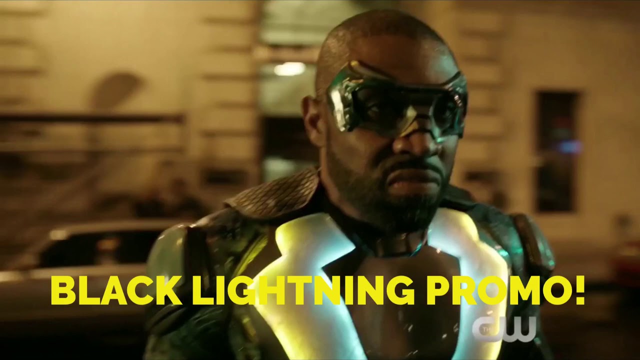 BLACK LIGHTNING BEATS UP THE BAD GUYS! Black Lightning Promo “Origin ...