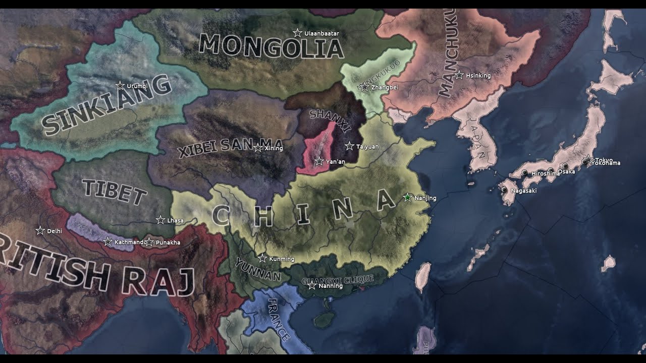 HOI4: A-to-Z: China [1936-1943] - YouTube