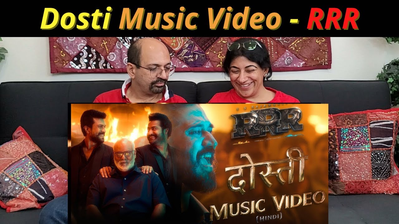 Dosti Music Video - RRR - Amit Trivedi, MM Kreem | NTR | Ram Charan ...