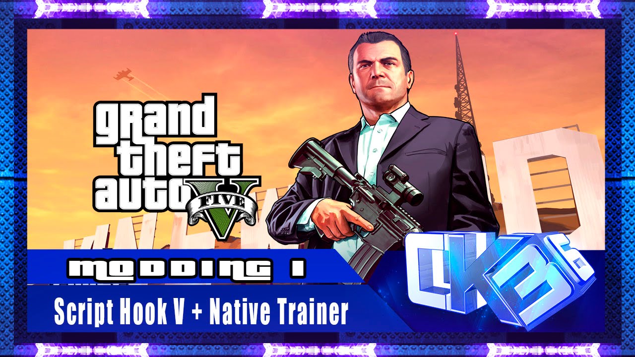 GTA V PC Mods - Spawn Cars & Simple Trainer Mod Gameplay! Script Hook ...