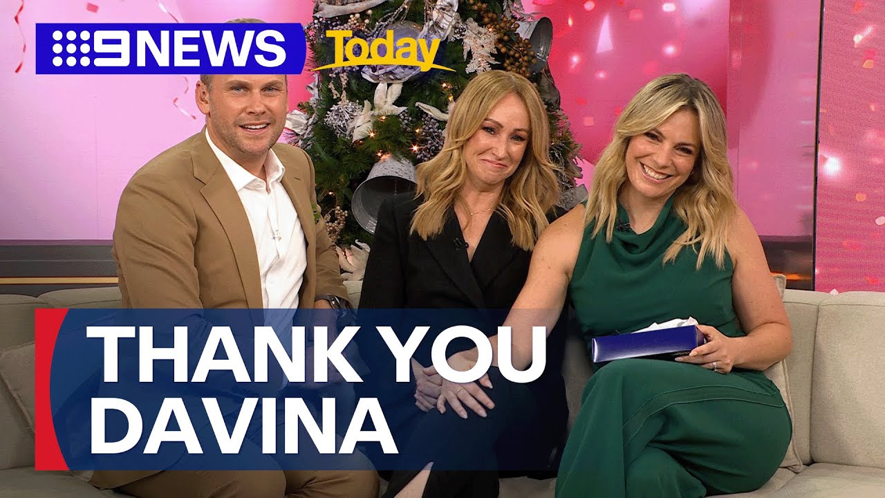 Thank you Davina! | 9 News Australia - YouTube