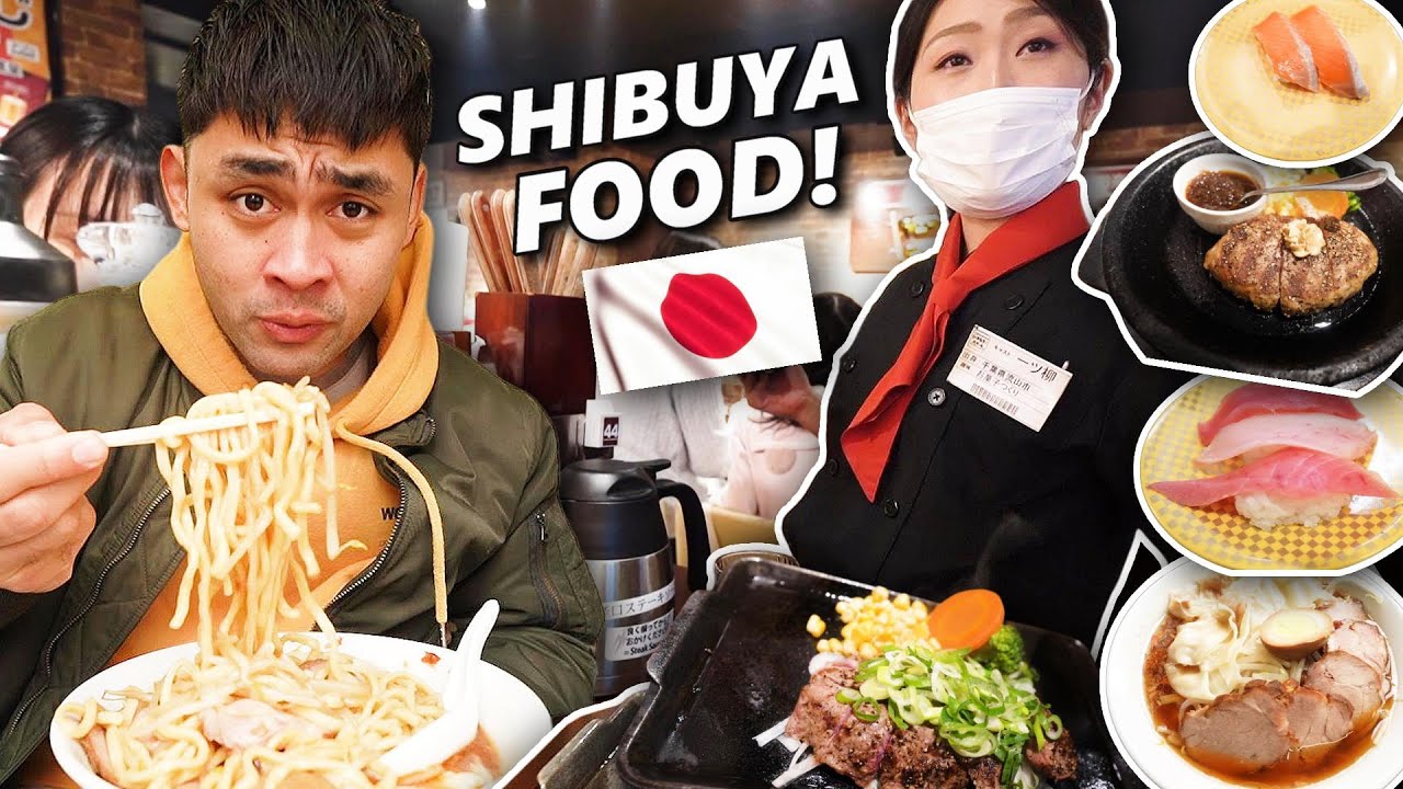 5 MUS TRY Japanese Food in Tokyo🇯🇵 Ultimate Shibuya Food Tour! - YouTube