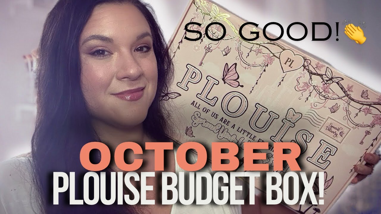 OCTOBER 2024 PLOUISE BUDGET BOX UNBOXING! The Storybook Palette is NEXT ...