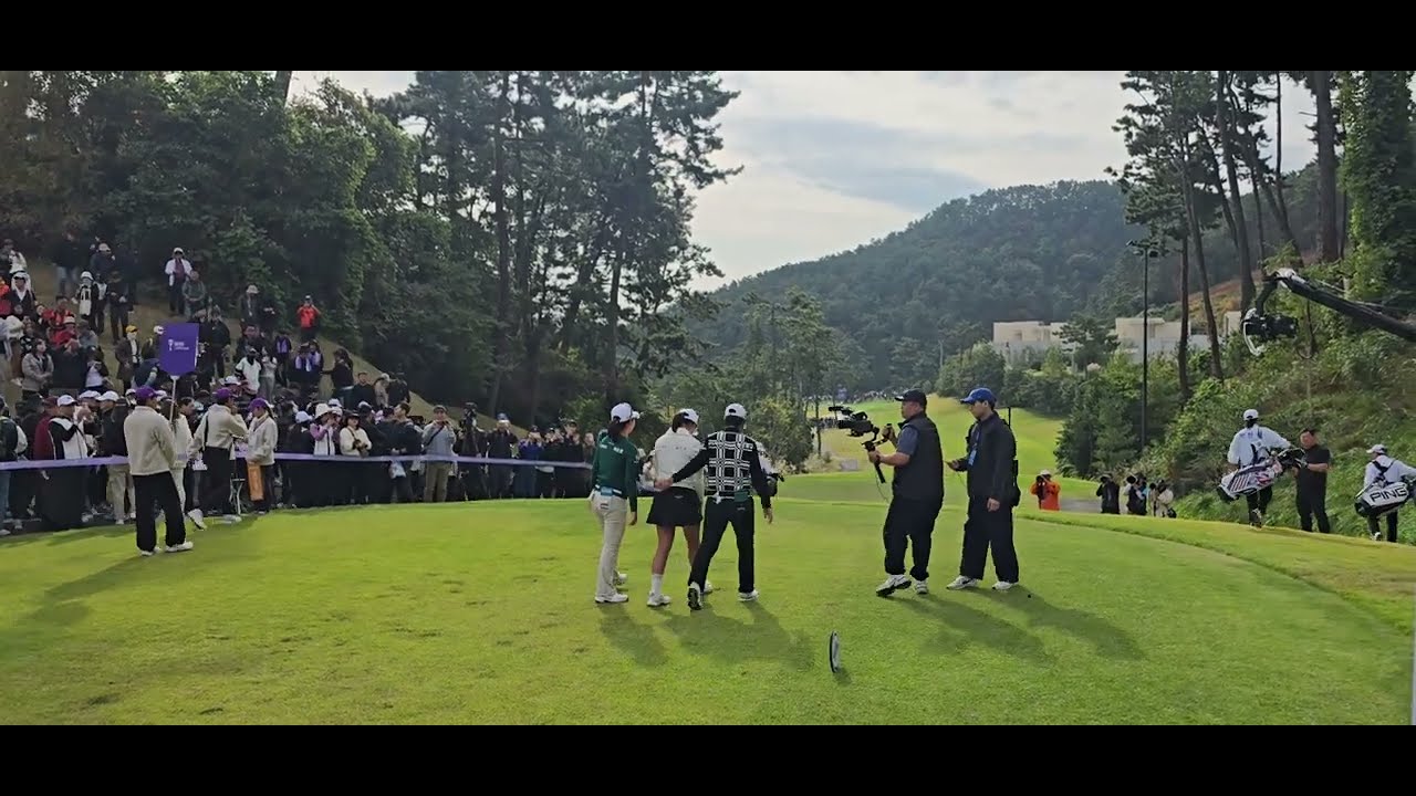 위믹스 챔피언십 2024 2일차 해운대비치골프앤리조트 Golf 골프 위믹스챔피언십 김수지프로 박현경프로 박지영프로