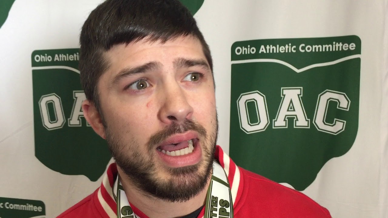 Spatola at OAC Junior High State Wrestling 2018 - YouTube