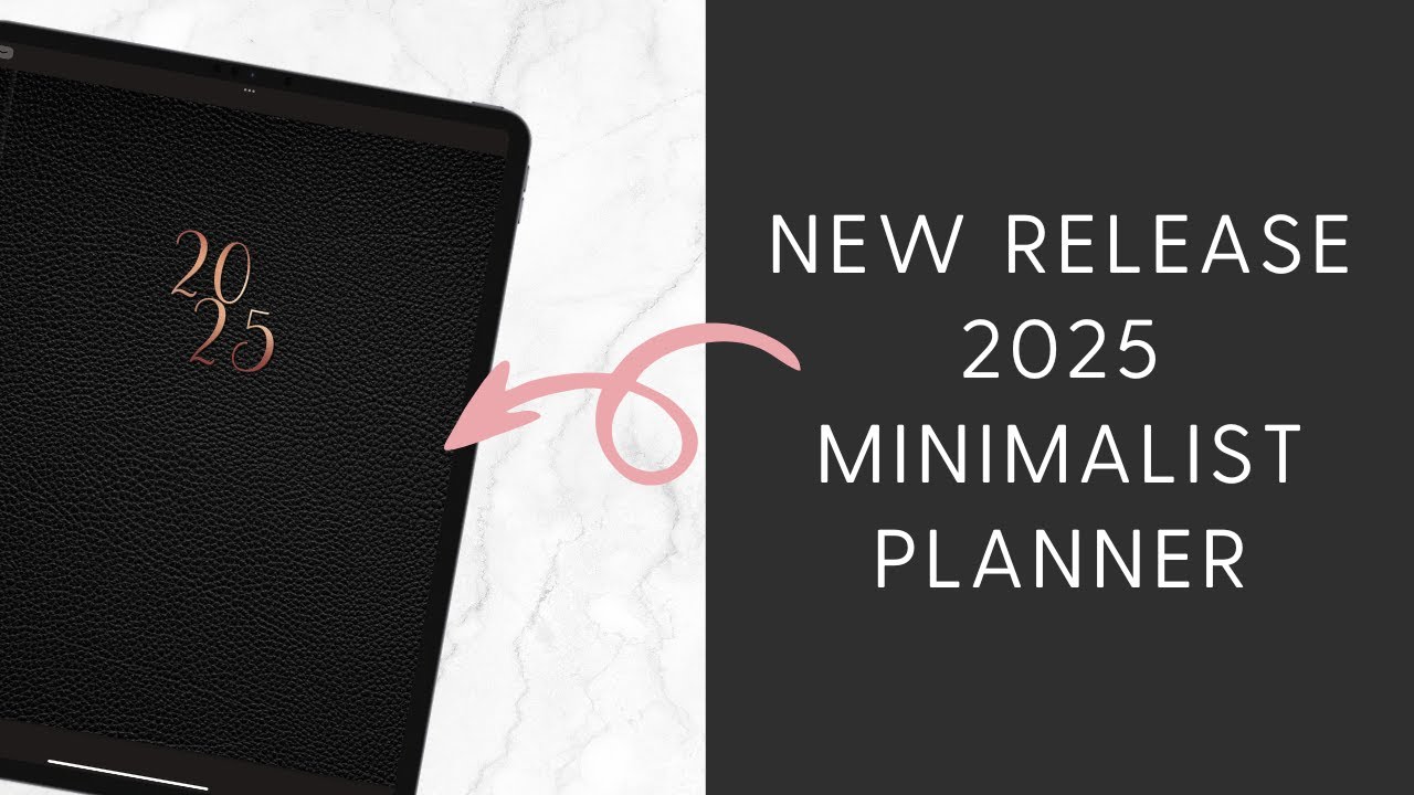 ⭐️ UPDATED for 2025 Minimalist Digital Planner The BEST Digital Planner ...