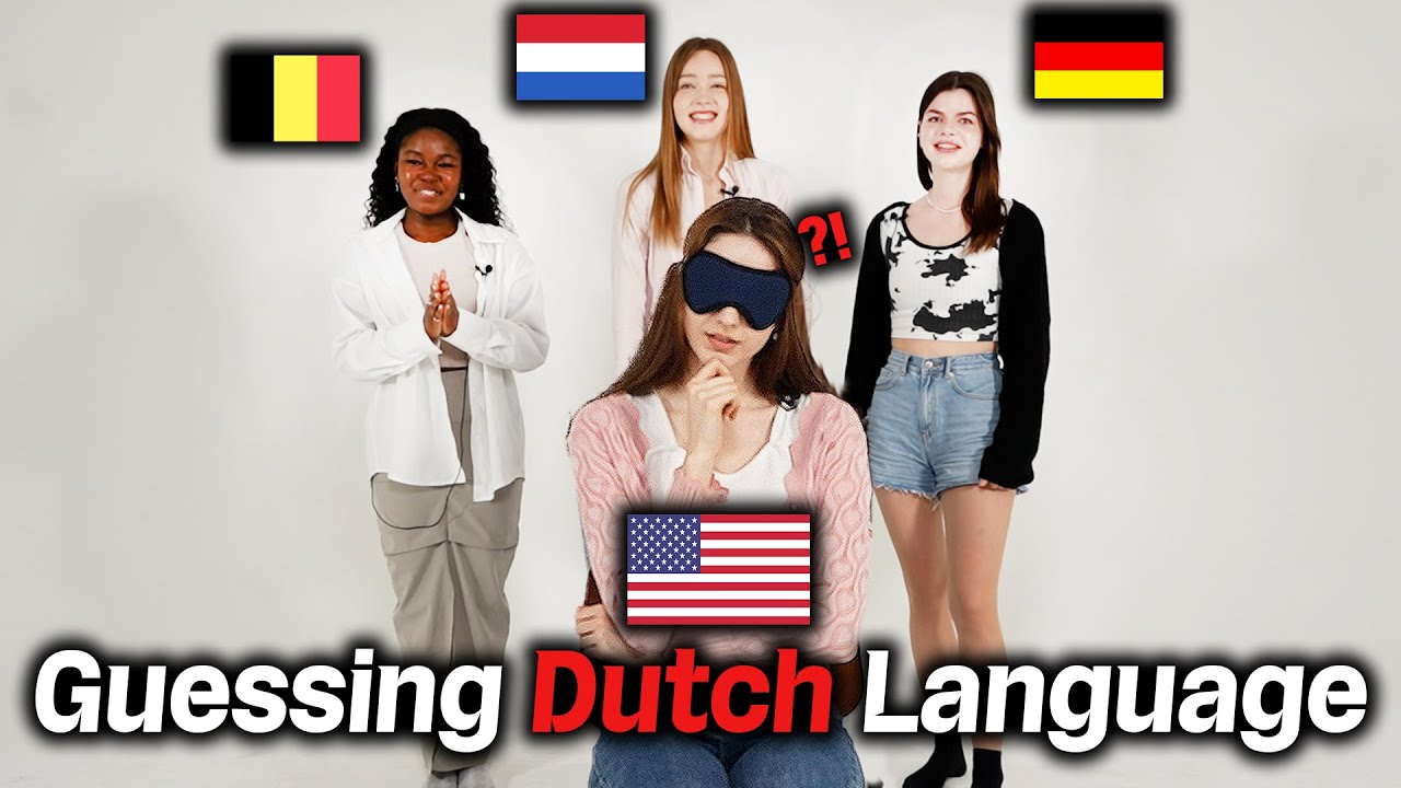 Can American Identify Dutch and German Language?! (Netherland, Belgium ...