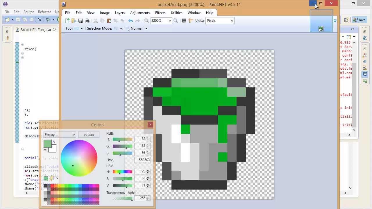 [1.6.4] Minecraft Forge Modding Tutorials! - Custom Liquid :: Part 3 - Custom Bucket! - YouTube