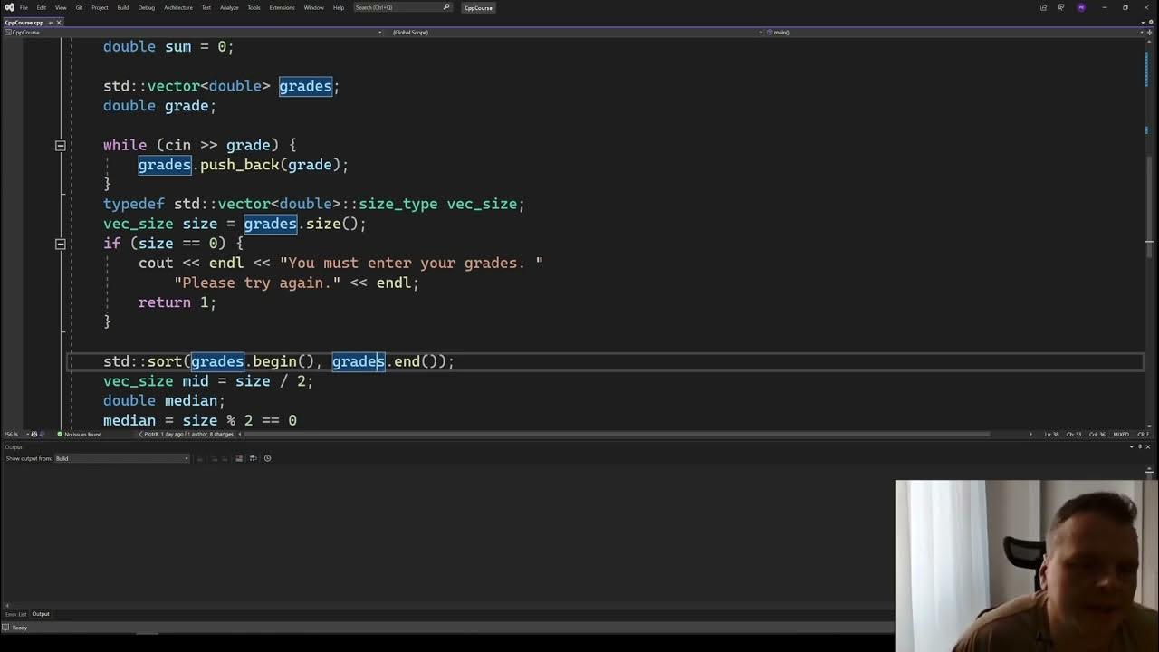 Programowanie w C++ - E06 - vector, sort, typedef - YouTube