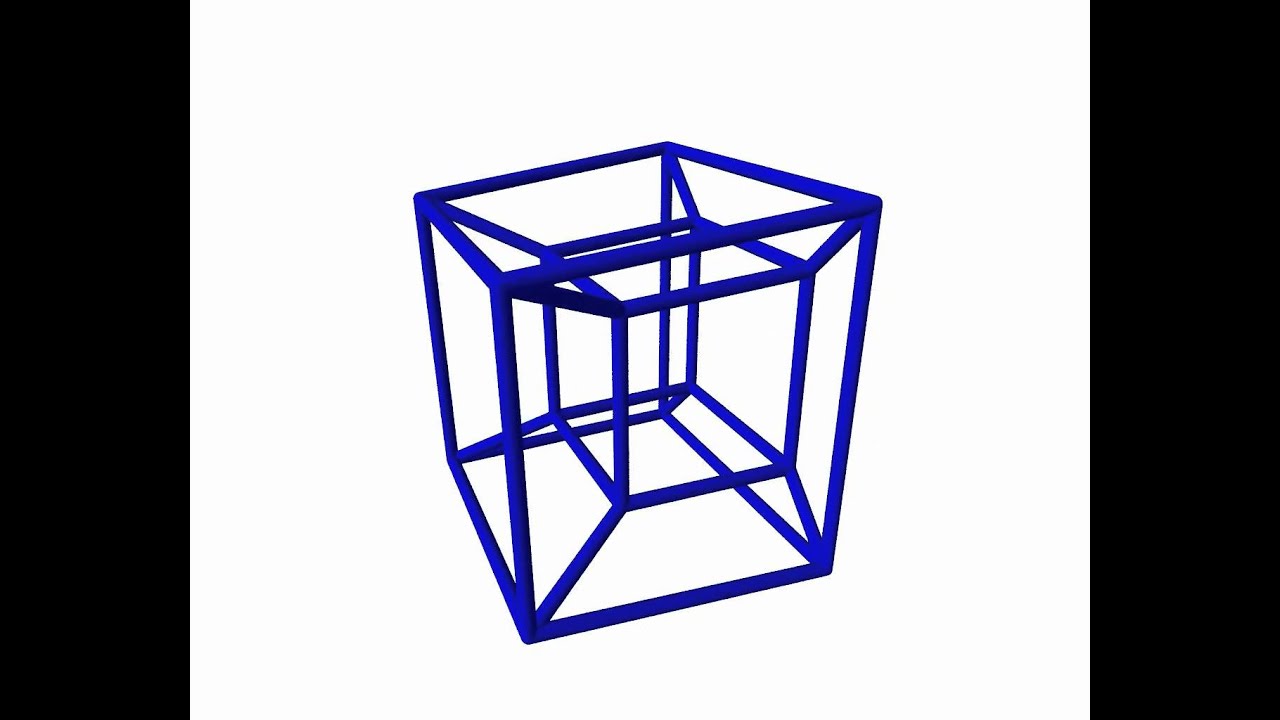 Tesseract Rotation about the XW Plane - YouTube