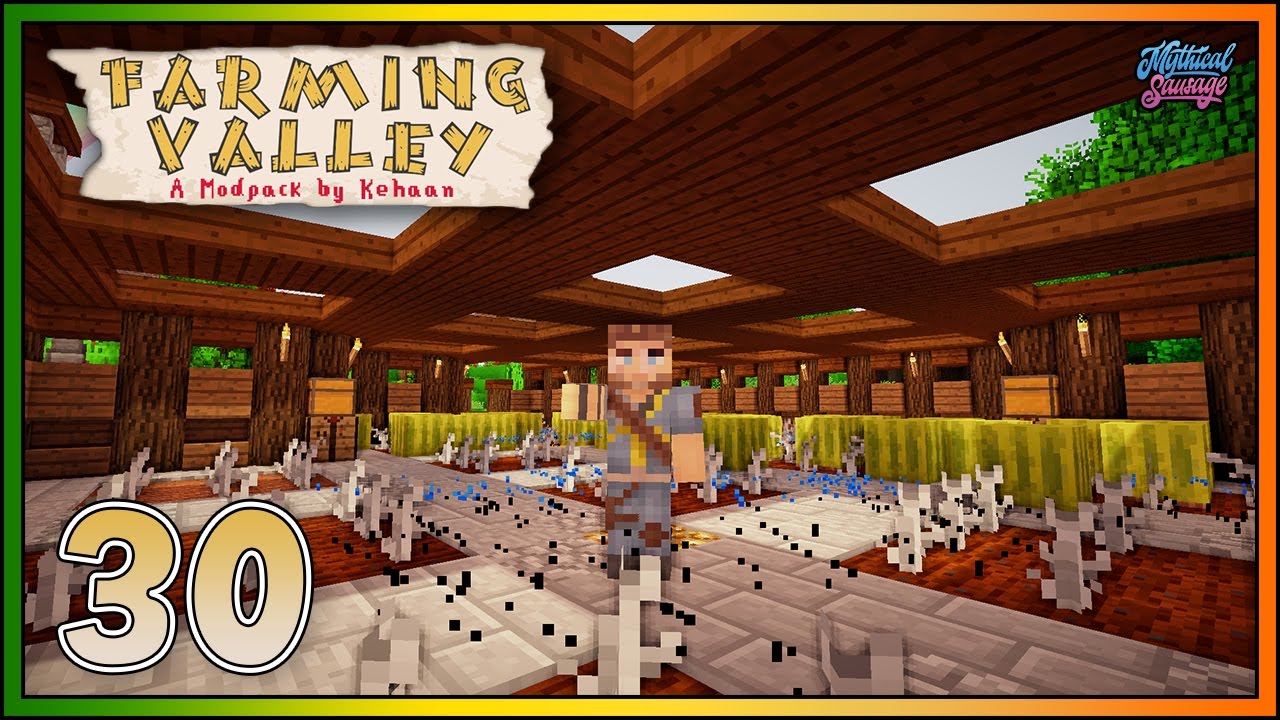 Minecraft Farming Valley PUMPKIN & MELON FARM!!! EP.30 [ 1.10.2 Modded ...