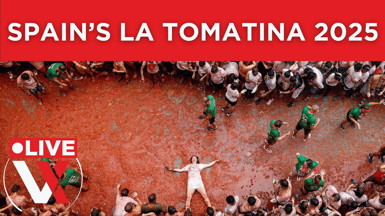 LIVE | Thousands Join La Tomatina Festival in Spain – World’s Biggest ...