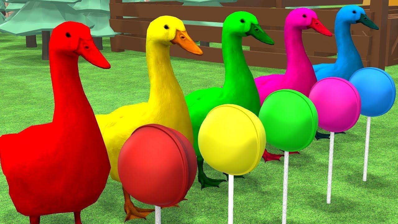 Duck cartoon vs gorilla vs rabbit vs pig vs elephant transformed into ...