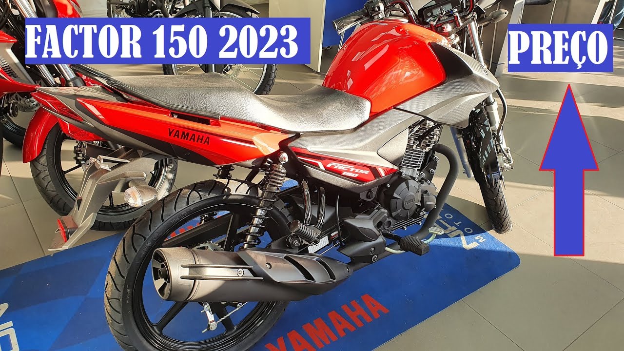 YAMAHA FACTOR 2023 PREÇO CORES ATUALIZADOS - YouTube