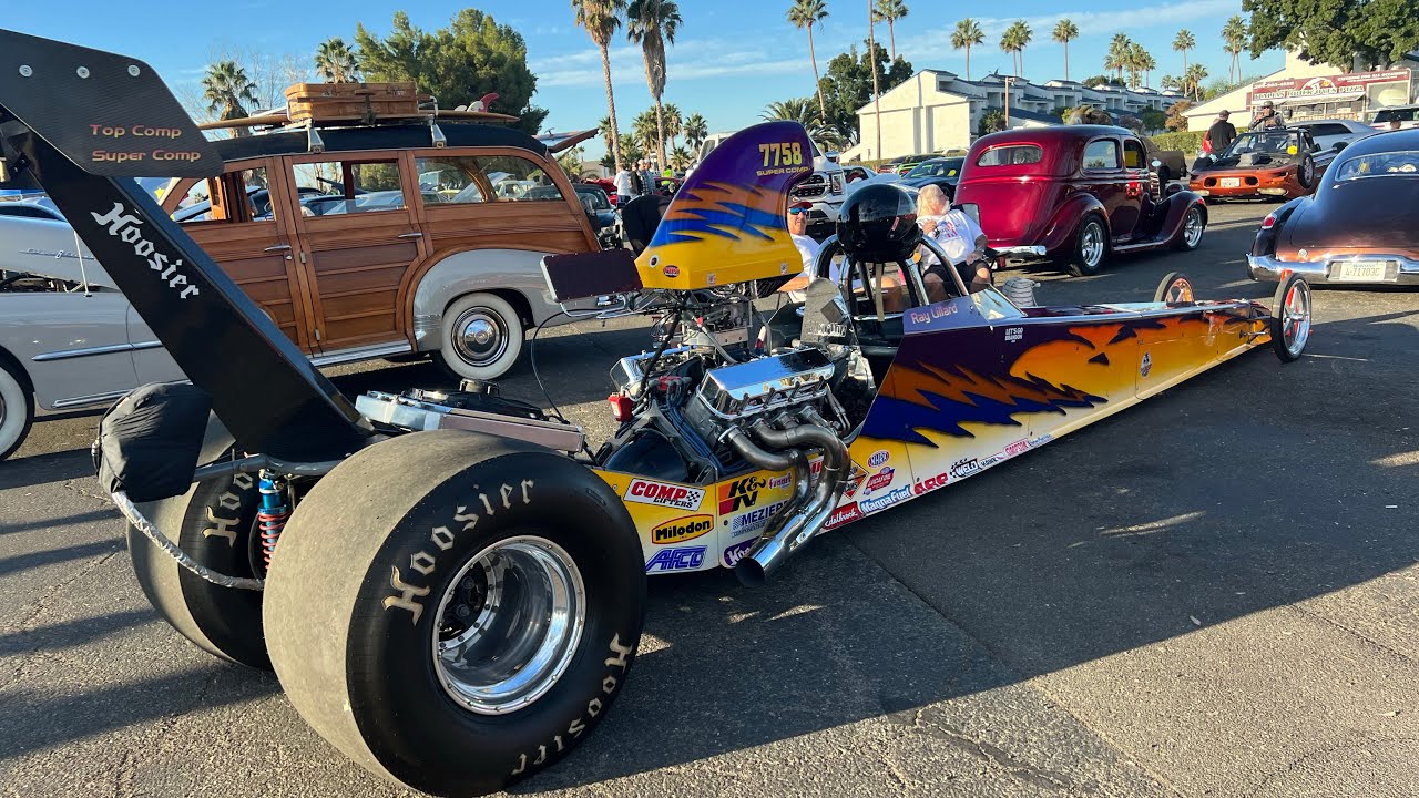 Waking up the crowd at Kustoms and Klassics in Discovery Bay in a Super ...