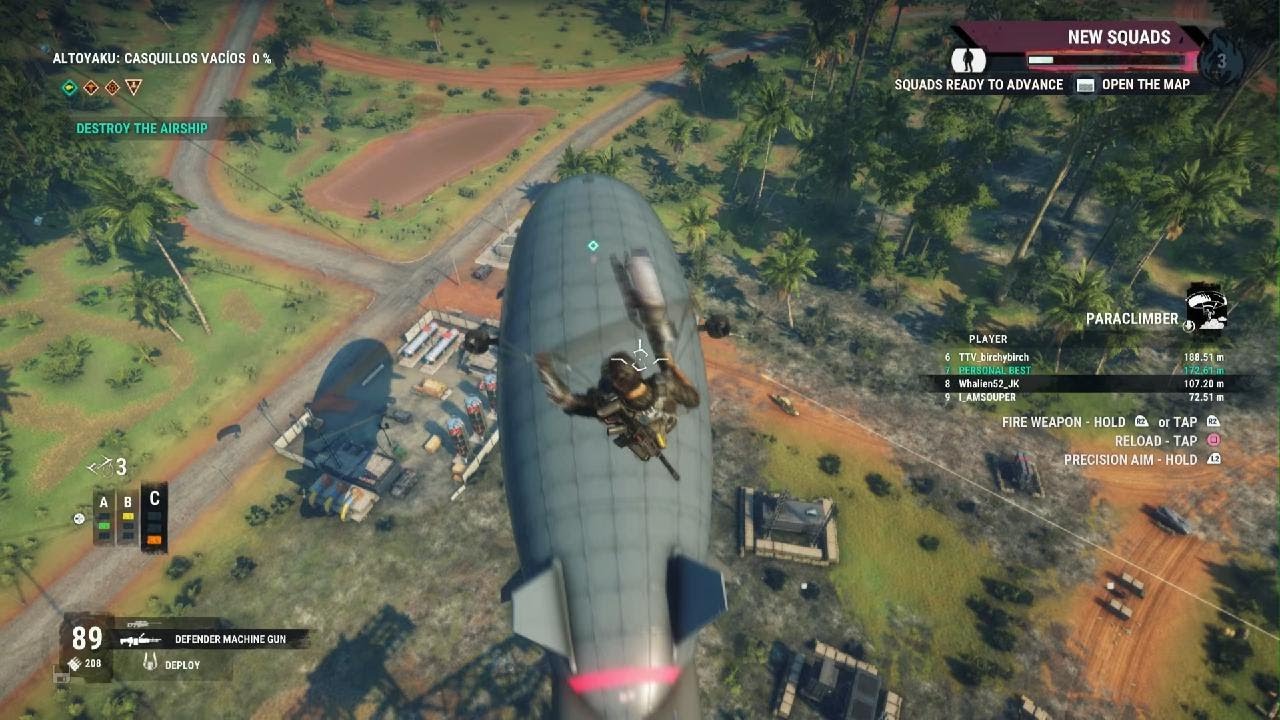 Just Cause 4 bug demacia ahh airship - YouTube