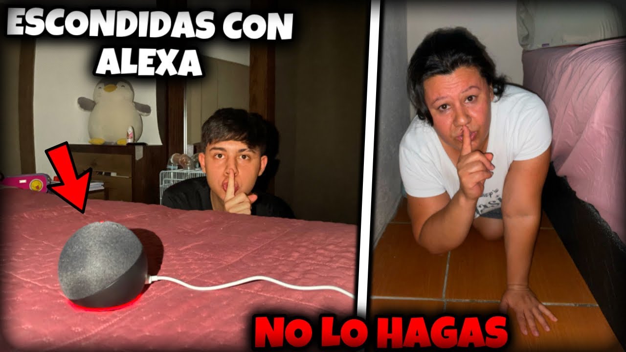 NUNCA JUEGUES A LAS ESCONDIDAS CON ALEXA EN LA NOCHE!! 😨 *Detecta ...