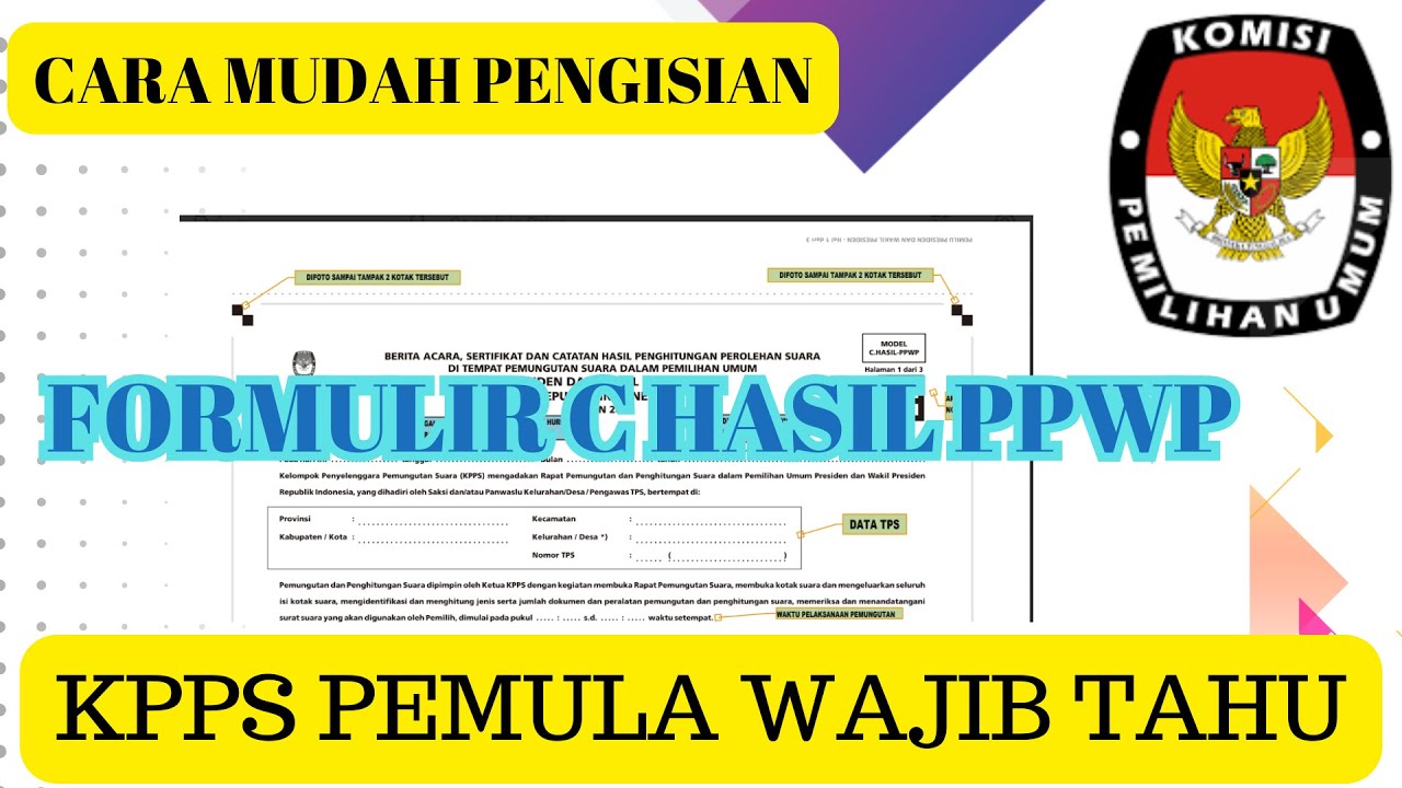 Kunci Sukses Pengisian C Hasil PPWP // Pastikan ikuti petunjuknya - YouTube
