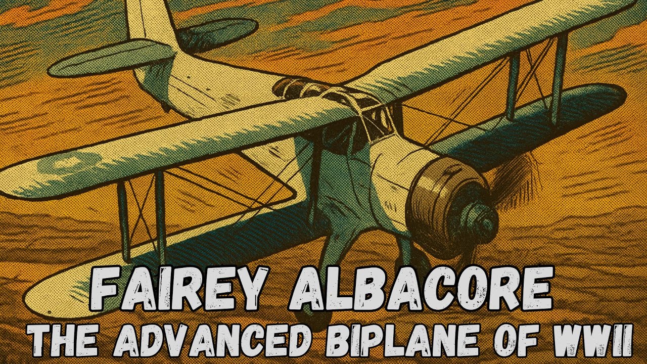 Fairey Albacore: The Advanced Biplane of WWII - YouTube