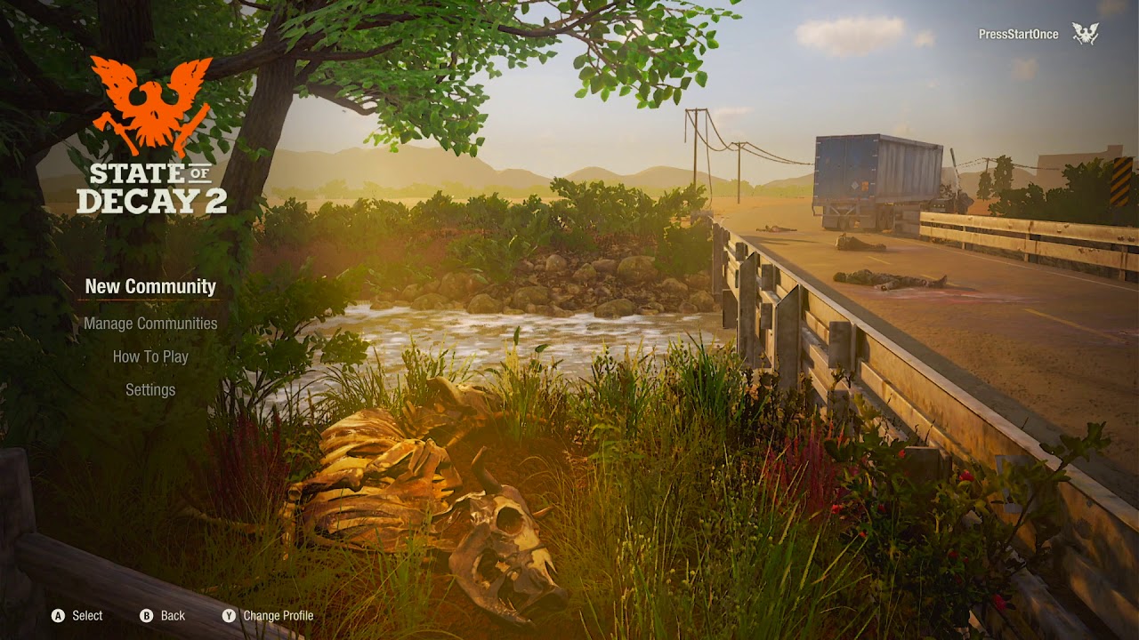 State of Decay 2 Title Screen (Xbox One, PC) - YouTube
