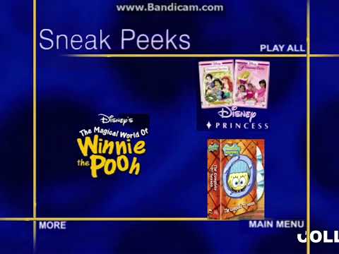 Sneak Peeks Menu to The Little Mermaid: The Complete 1st Season 2004 ...