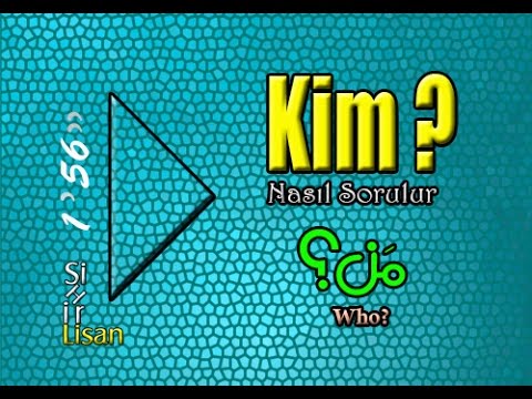 7. Ders 1. Video - Kim (مَن) [Easy Arabic] [Arapça Dil Kursu] [Turkish flight] [اللغةالتركية