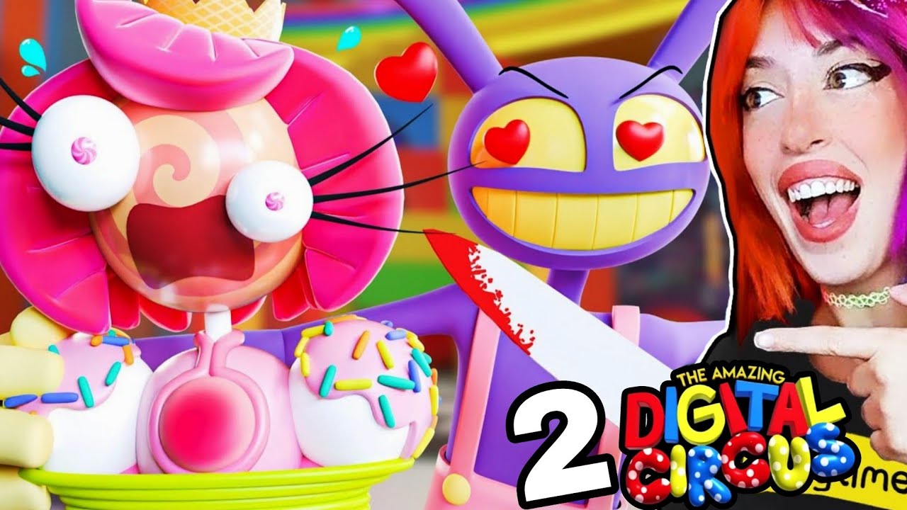 JAX vuole RAPIRE la CANDY PRINCESS su THE AMAZING DIGITAL CIRCUS 2 coi ...