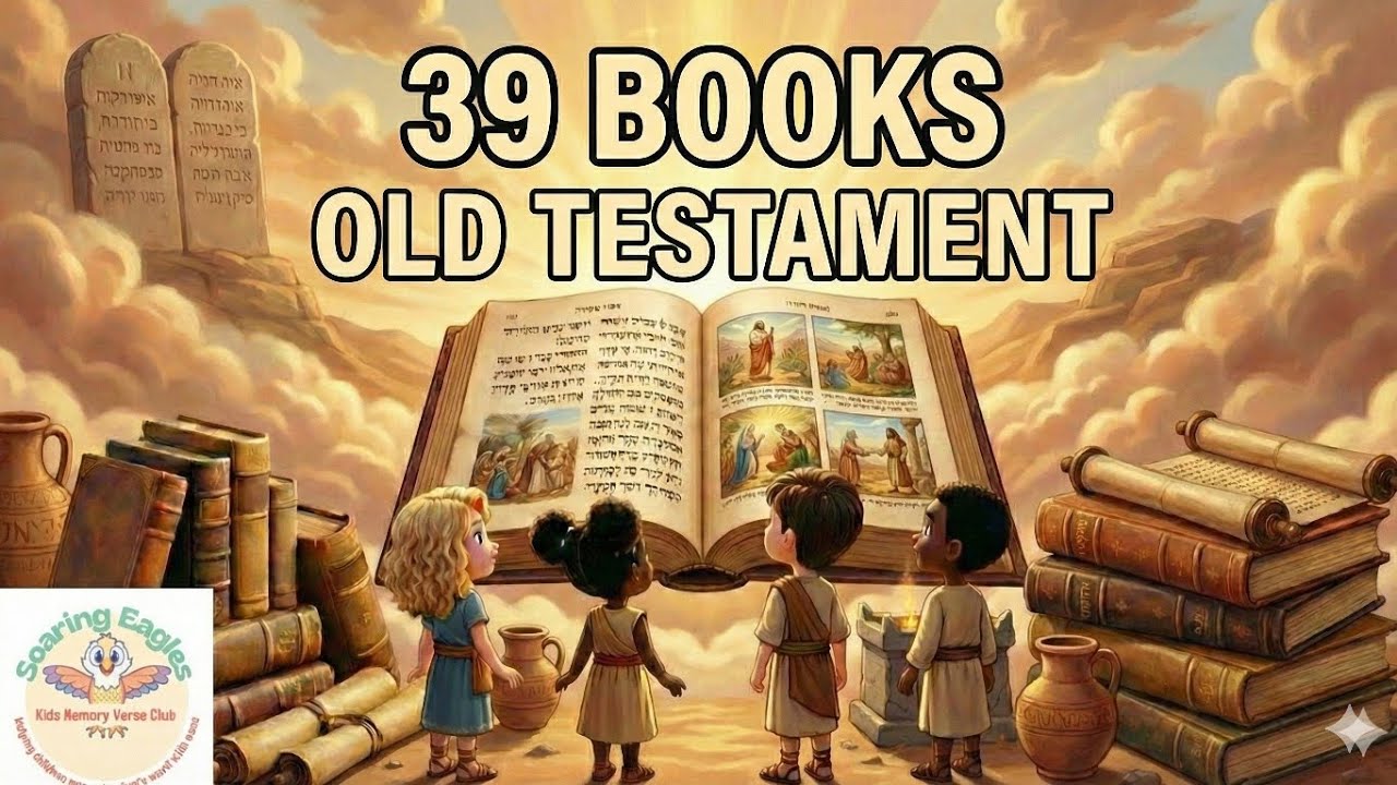 39 Books of the Old Testament | Fun Bible Learning for Kids - YouTube
