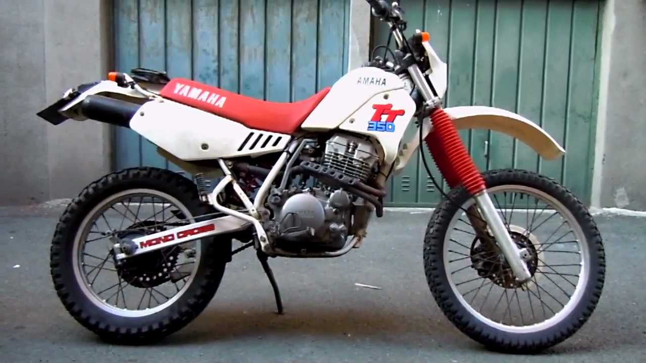 TT350 1992 Before Total Rebuild - YouTube