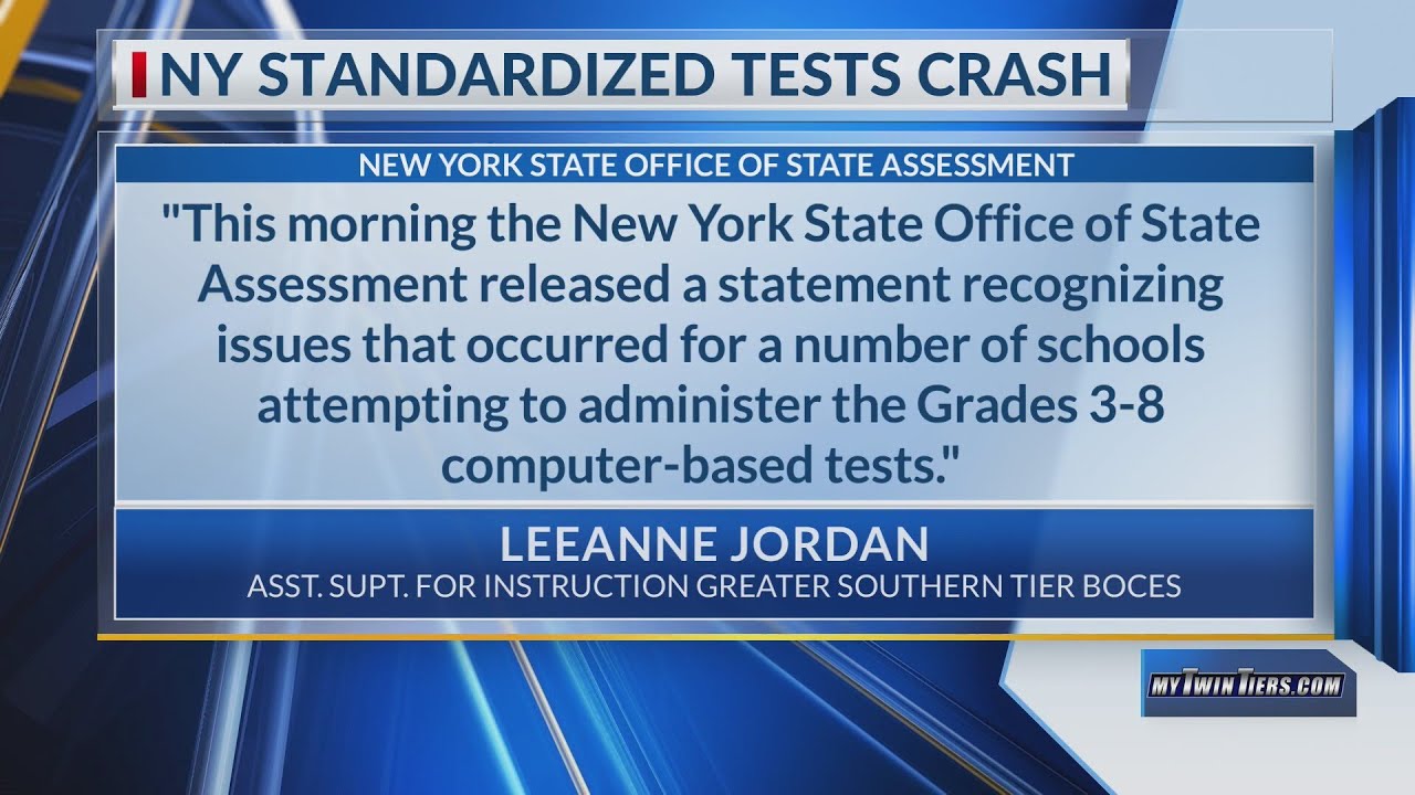 New York State school testing system sees issues during Tuesday morning ...