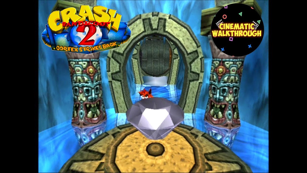 Crash Bandicoot 2: Crash Crush | Cristallo & Gemma Bianca (Tutte le ...