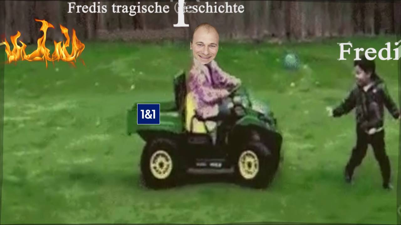 1&1 Werbung [Marcel Davis Überrollt Kind] - YouTube