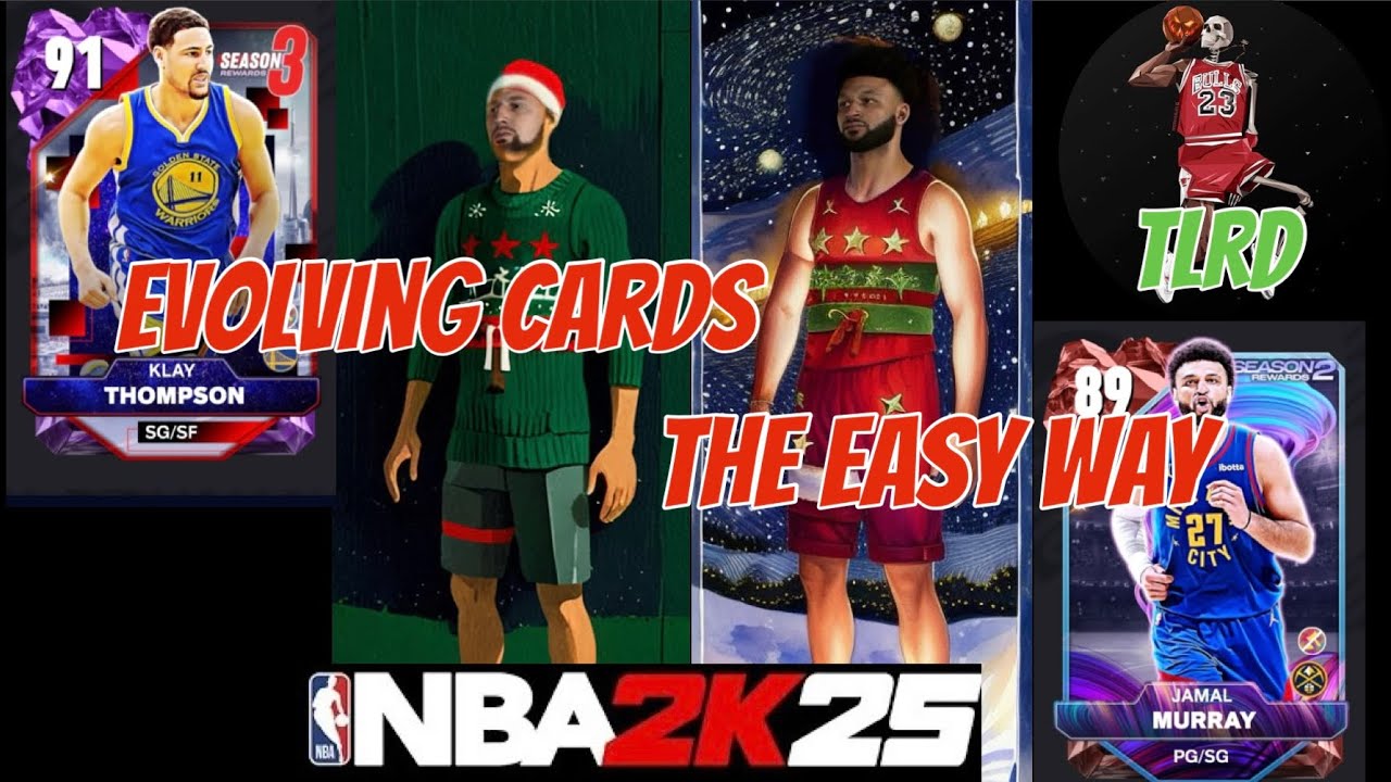 NBA 2K 25 Evolving 2 cards. The easy way. - YouTube