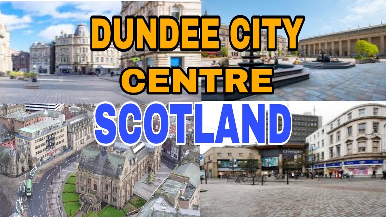 Dundee city centre Scotland - YouTube